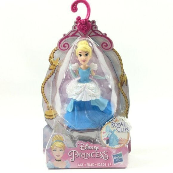 Disney | Toys | Disney Princess Cinderella Royal Clips 3 Doll With Clip ...